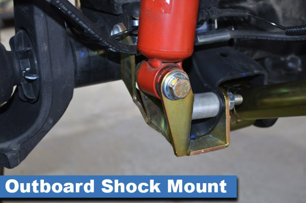 Clearance - MetalCloak Outboard Front Shock Mount Kit for 2018+ Jeep W ...